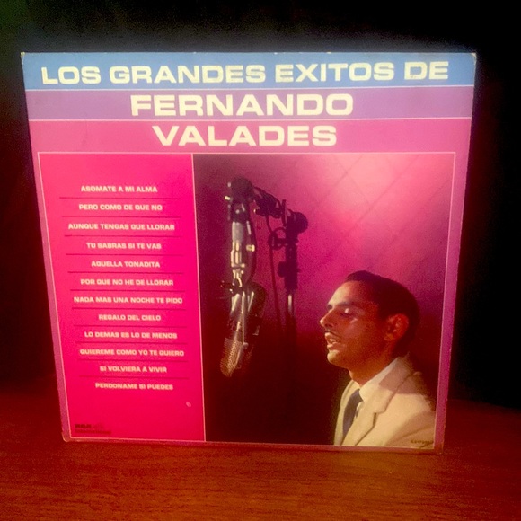 RCA 33 Album | Other | Los Grandes Exitos De Fernando Valades Album ...